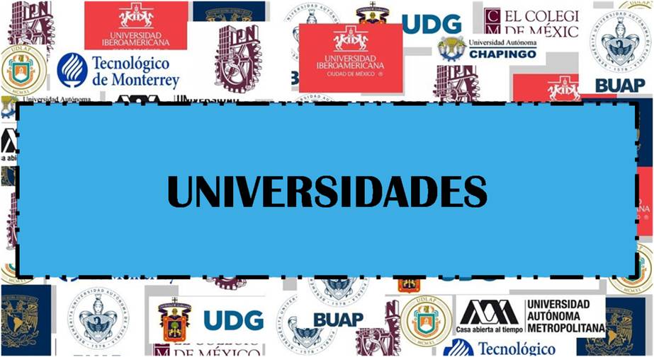 ⊛ Universidades en México Públicas y Privadas 【2023】